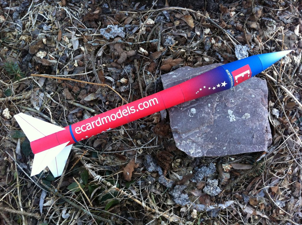 ecardmodels Stomp Rocket Paper Model - EcardModels