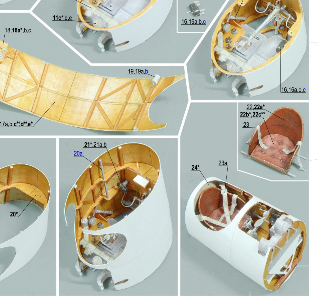 1/33 Albatros DVa Josef Mai Paper Model - EcardModels