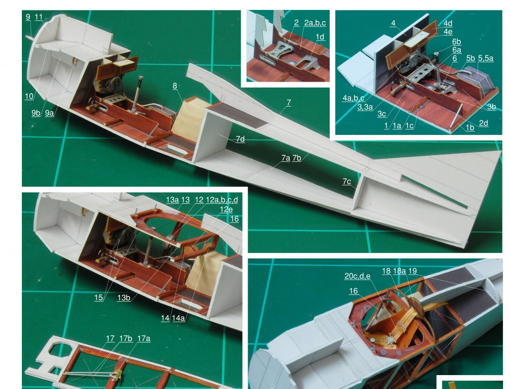 1/33 Spad XIII Frank Luke Jr Paper Model - EcardModels