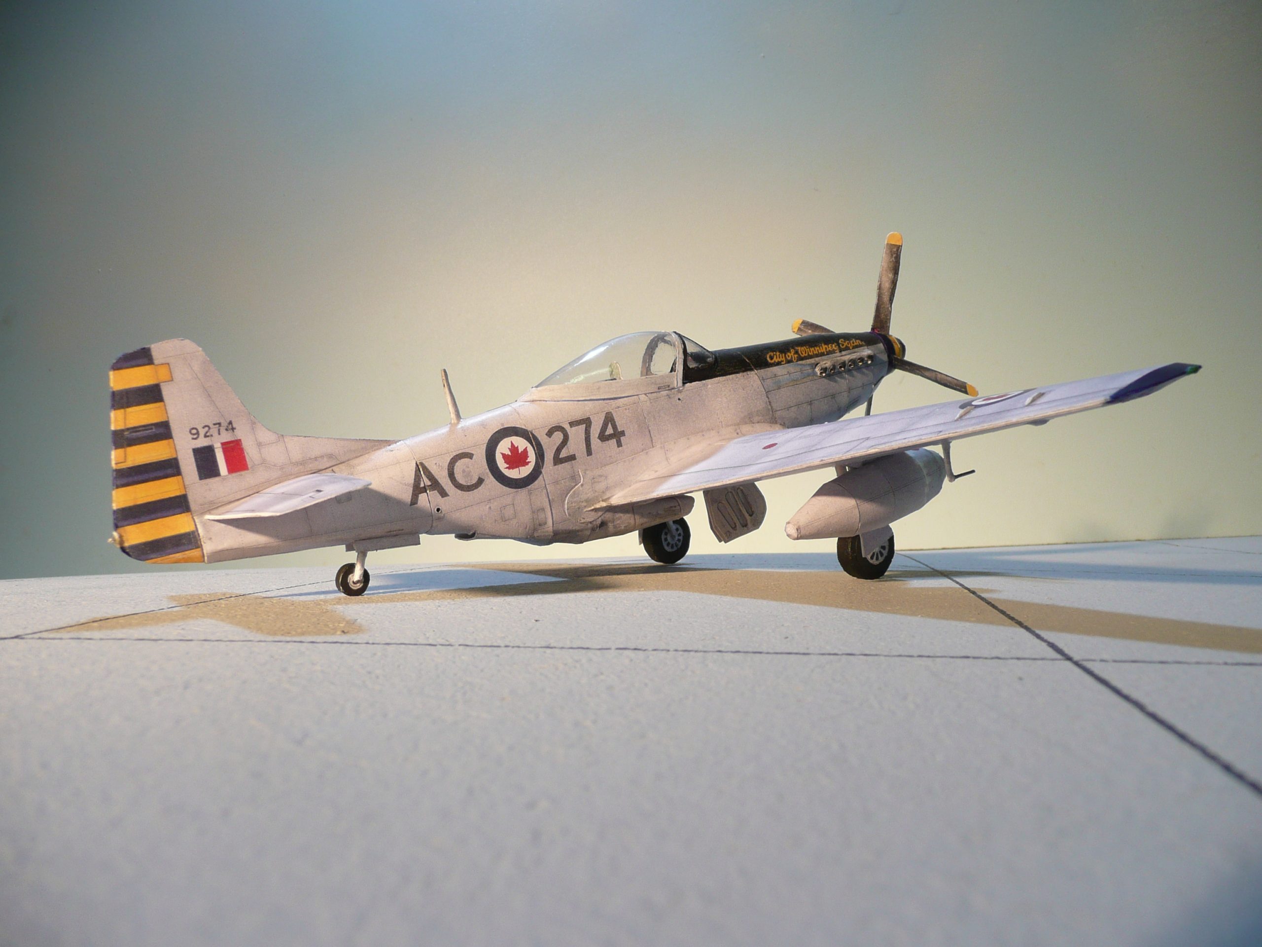 P 51 Mustang Paper Model