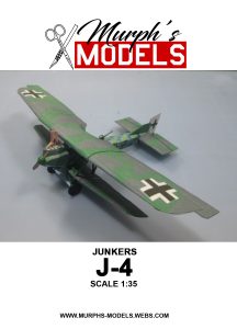1/35 Junkers J-4 Camo Paper Model - EcardModels