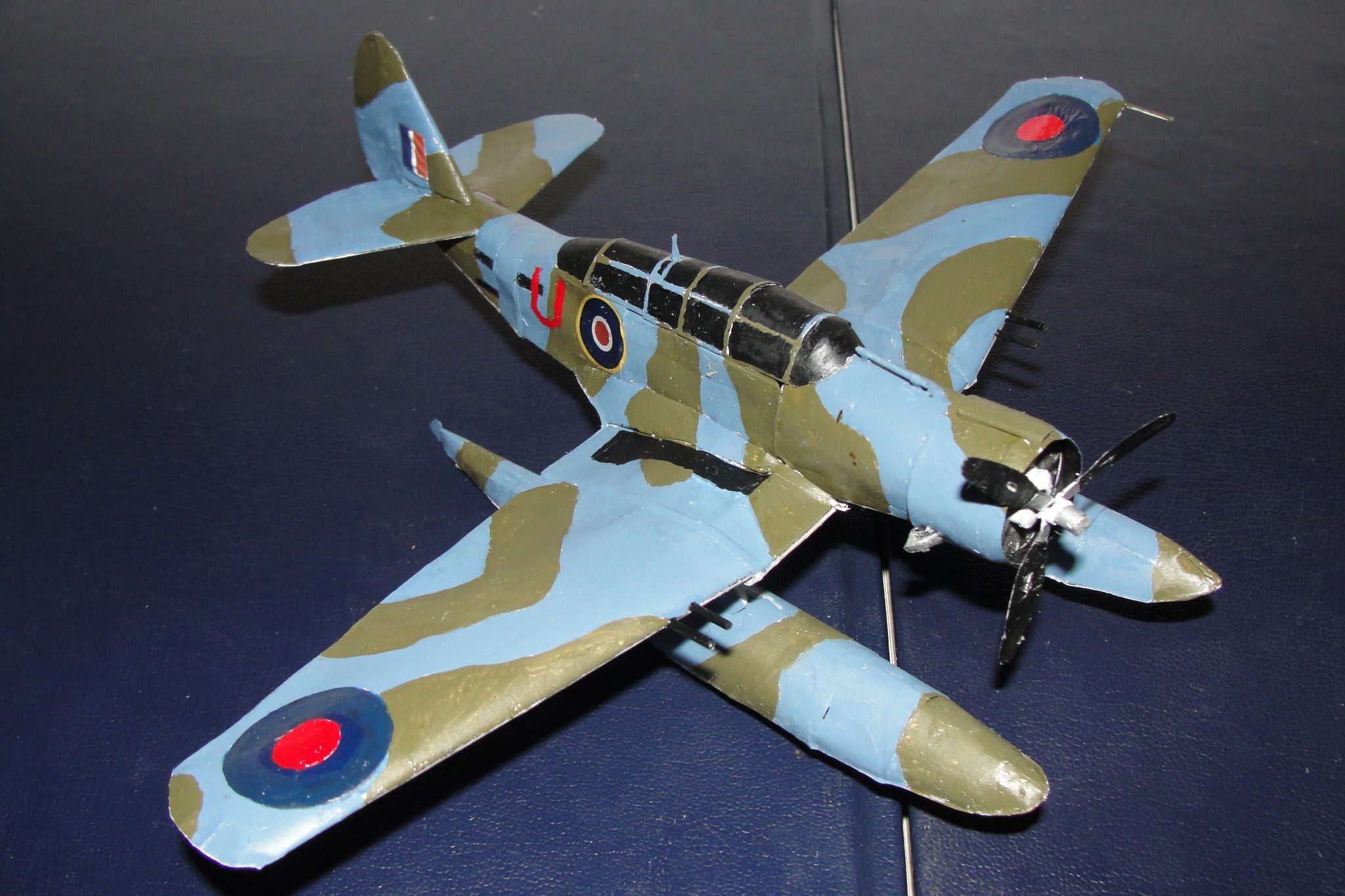 1/72 Northrop N-3PB Nomad Norwegian 1941 Paper Model - EcardModels