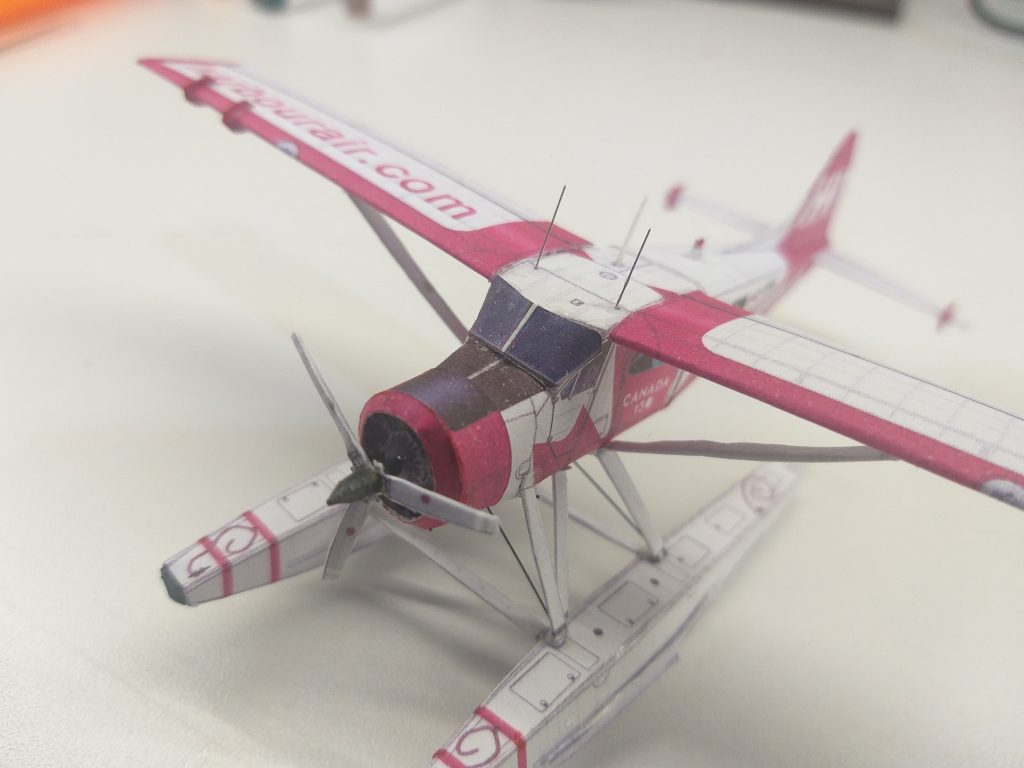 1/48 De Havilland Canada DHC-2 Beaver, C-FFHA Harbour Air – Paper Model ...