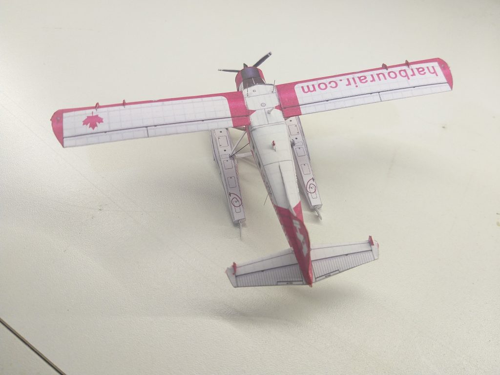 1/48 De Havilland Canada DHC-2 Beaver, C-FFHA Harbour Air – Paper Model ...