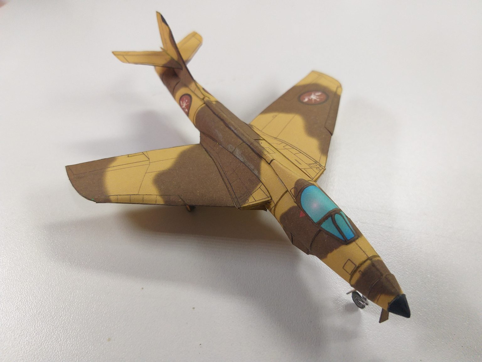 1/48-Hawker Hunter Mk.58A, The Sultan of Oman Air Force - Paper Model ...