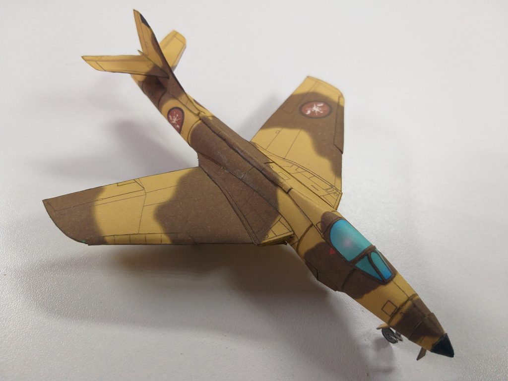 1/48-Hawker Hunter Mk.58A, The Sultan of Oman Air Force - Paper Model ...
