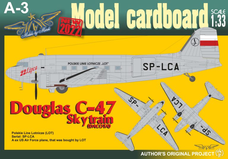 1/33 Douglas C-47 Skytrain - Polskie Linie Lotnicze (LOT) Airline ...