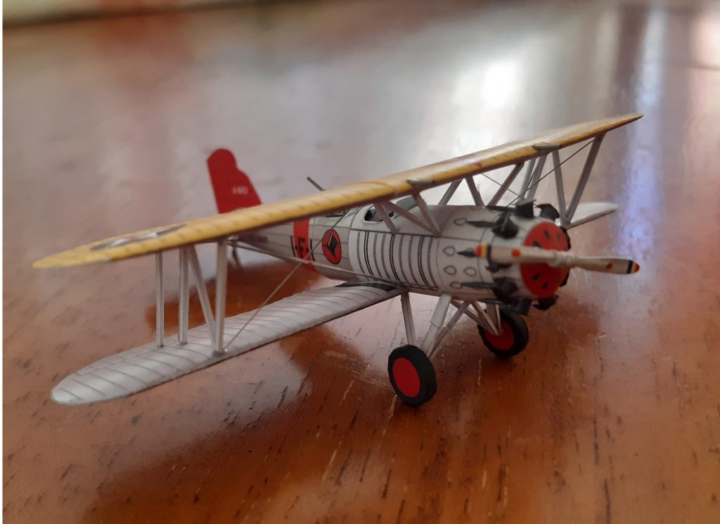 1/100 Curtiss F8C-4 Helldiver -VF-1B- Paper Model - EcardModels