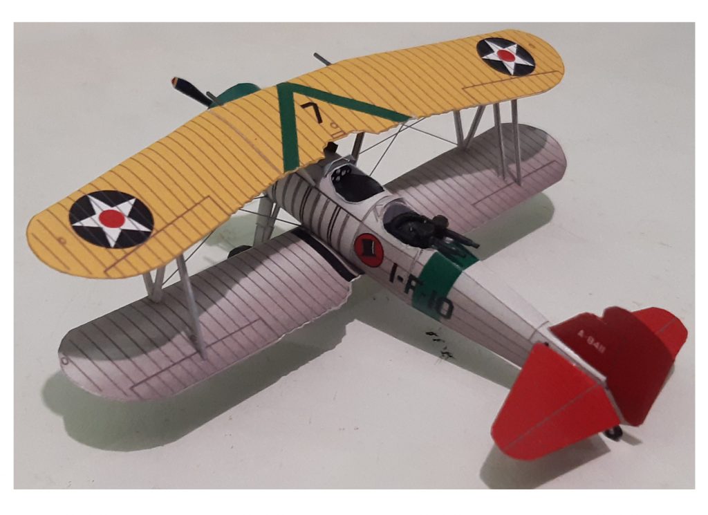 1/100 Curtiss SBC-5 Helldiver - 2005 King Kong Movie - Paper Model ...