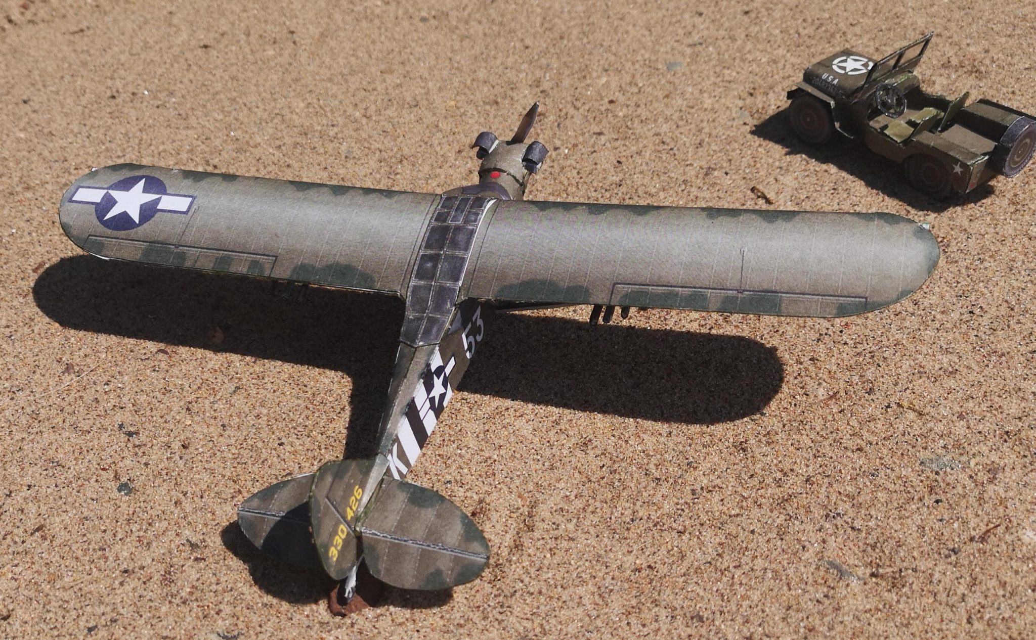 1/48 Piper L-4 Grasshopper US Army 44-330426, 'Rosie the Rocketer ...