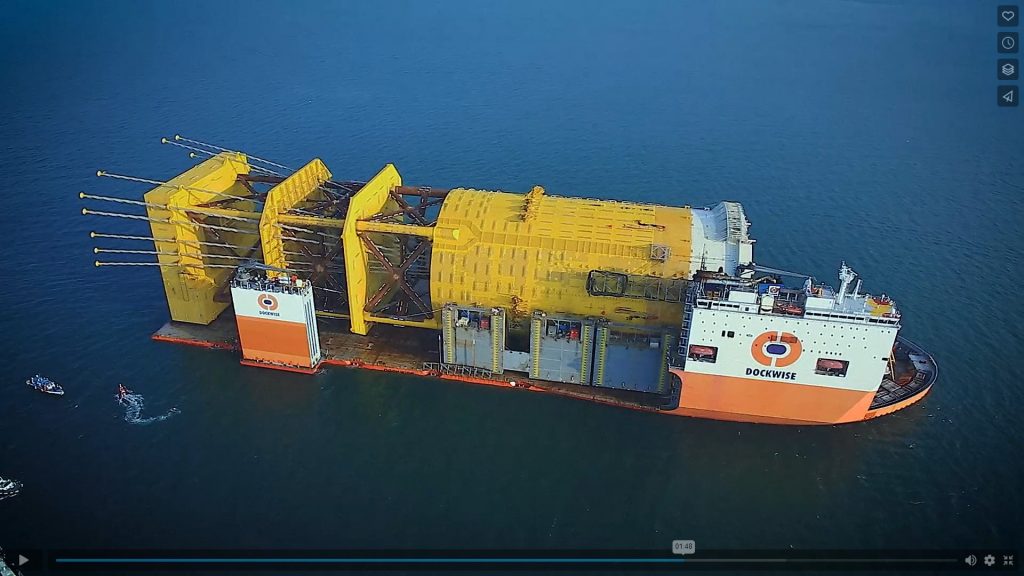 1/1250 Cargo for DOCKWISE VANGUARD and BOKA VANGUARD, Paper Model ...