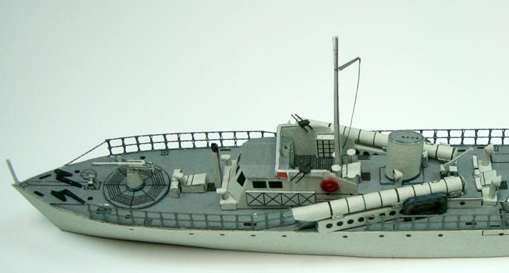 1/250 Fairmile B Torpedo Boat Paper Model - EcardModels