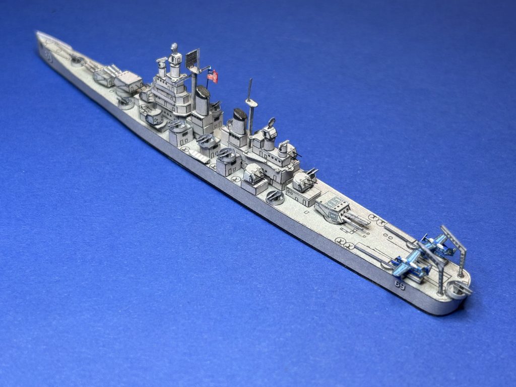 1/1250 Heavy Cruiser CA-69 USS BOSTON and CA-70 USS CANBERRA 1950 ...