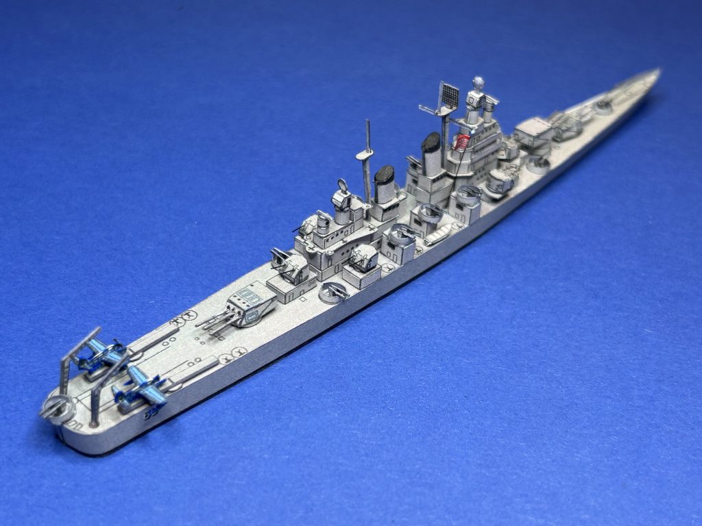 1/1250 Heavy Cruiser CA-69 USS BOSTON and CA-70 USS CANBERRA 1950 ...