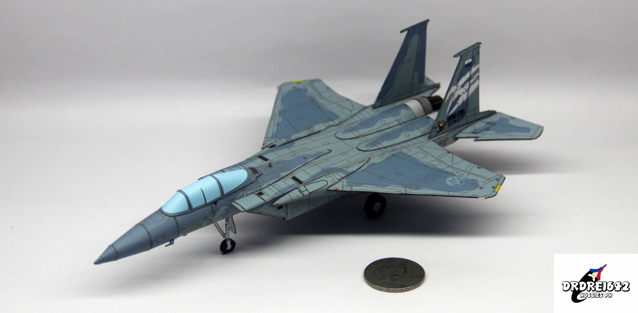 1/100 Scale F-15C Eagle "Ace Combat 7's Long Range Strategic Strike ...
