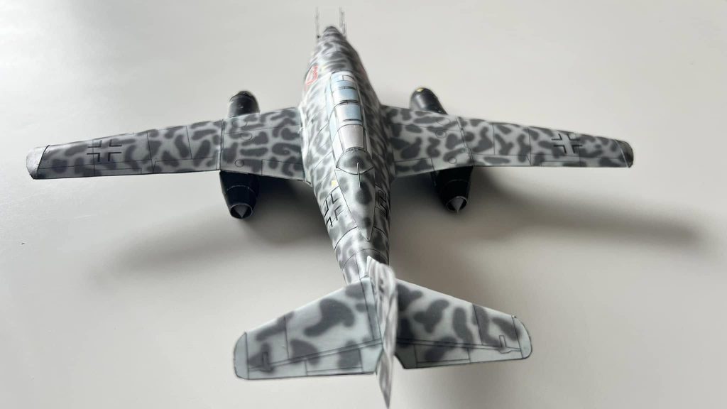 1/48 Messerschmitt Me-262 B Paper Model - EcardModels