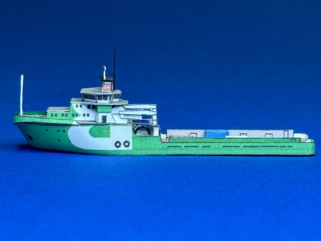 1/1250 Norwegian Anchor Handling Tug Supply Vessels BOURBON CROWN and ...