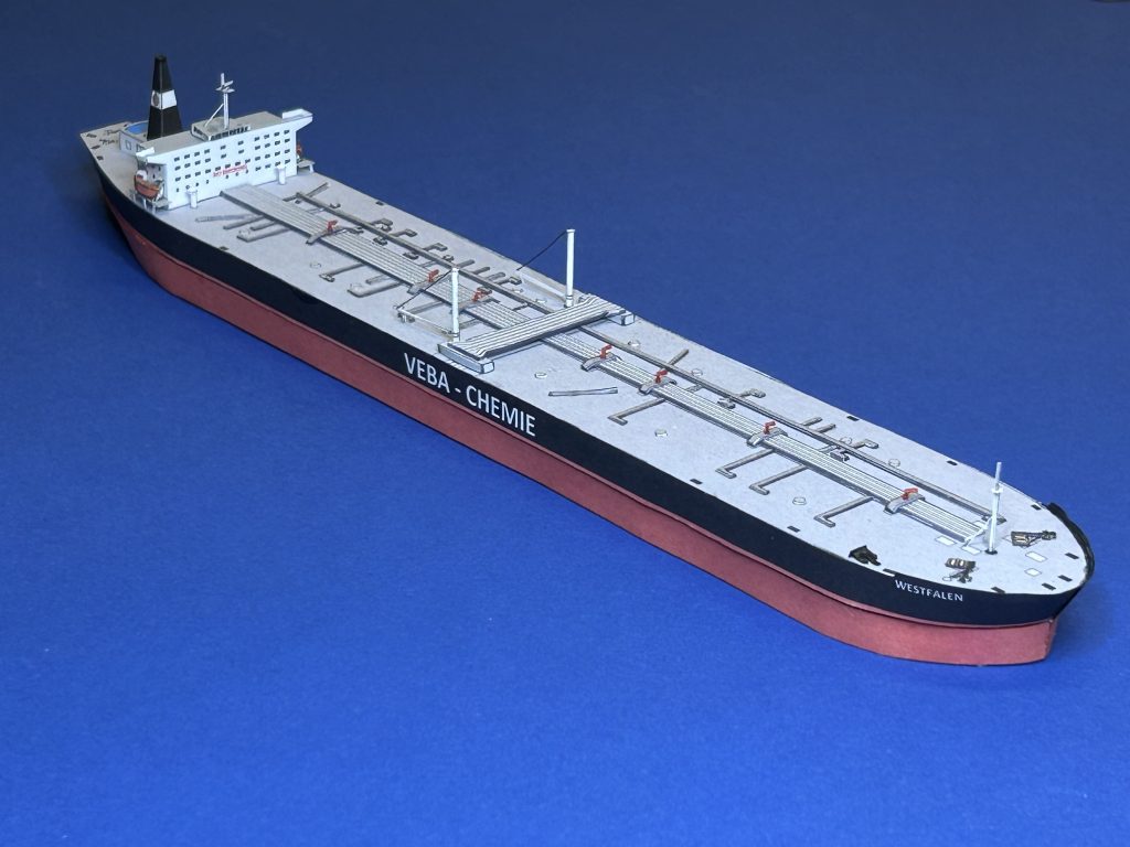 1/1250 Underwater hull for Tanker and OBO-Carrier Type TT-240 Paper ...